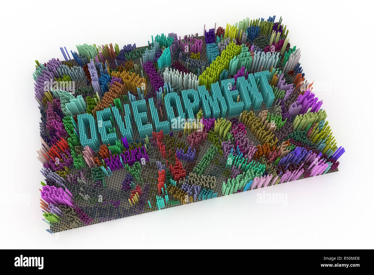 Keyword of Development. Shape composition, block, geometric structure ...