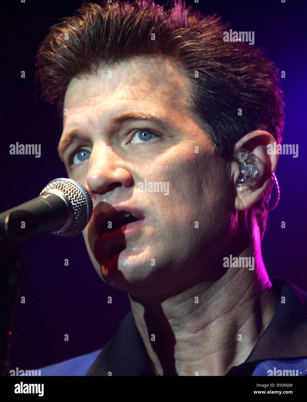 Chris Isaac performs in concert at the Mizner Park Amphitheatre in Boca ...