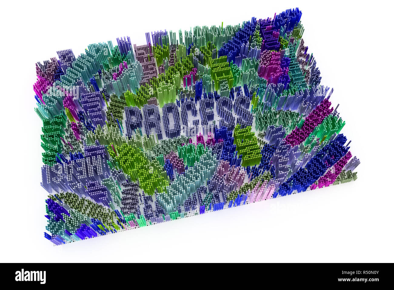 Keyword of Process. Shape composition, block, geometric structure ...