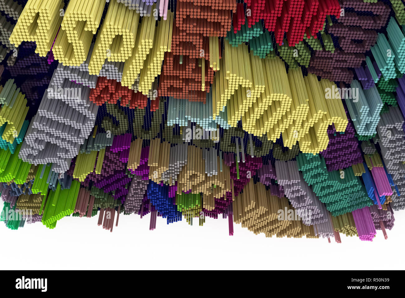 Shape composition, geometric structure block, for design texture or ...