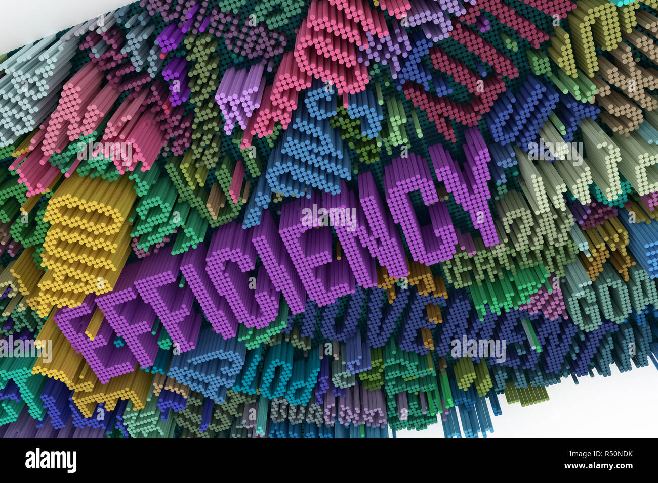 Keyword of Efficiency. Shape composition, geometric structure block ...