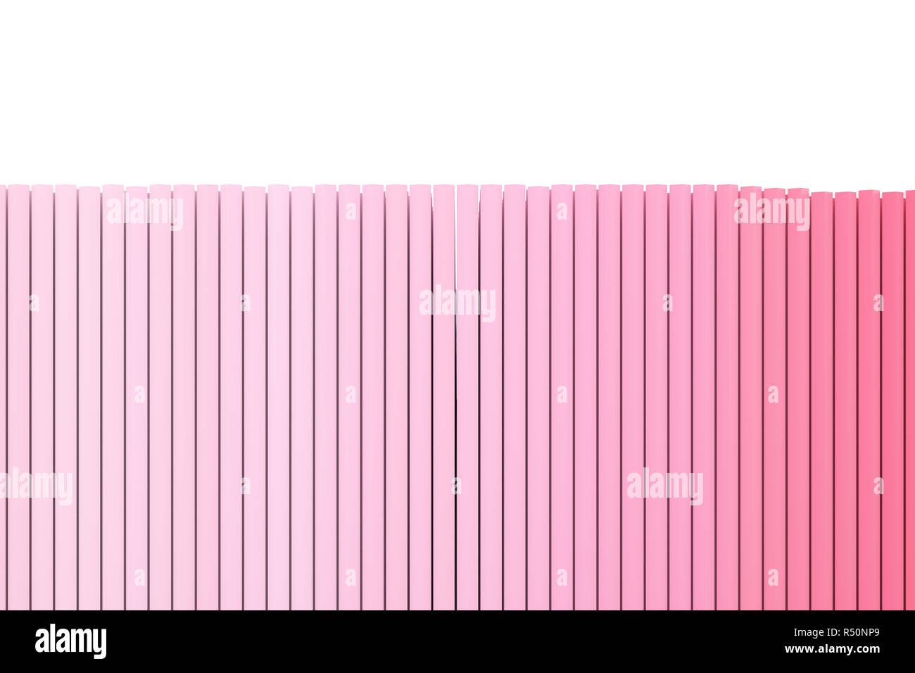 Colorful 3D rendering. Abstract block geometric structure, shape ...