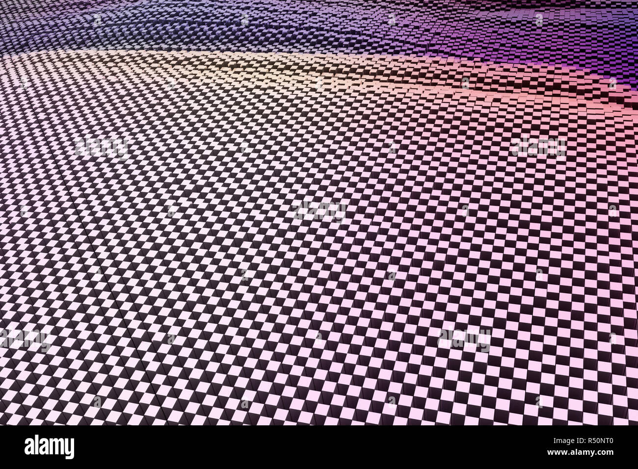 Colorful 3D rendering. Shape composition, block, geometric structure ...