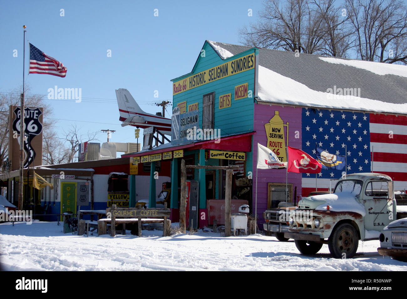 Historic seligman sundries hi-res stock photography and images - Alamy