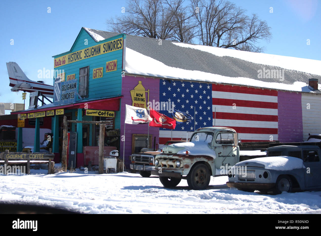 Historic seligman sundries hi-res stock photography and images - Alamy