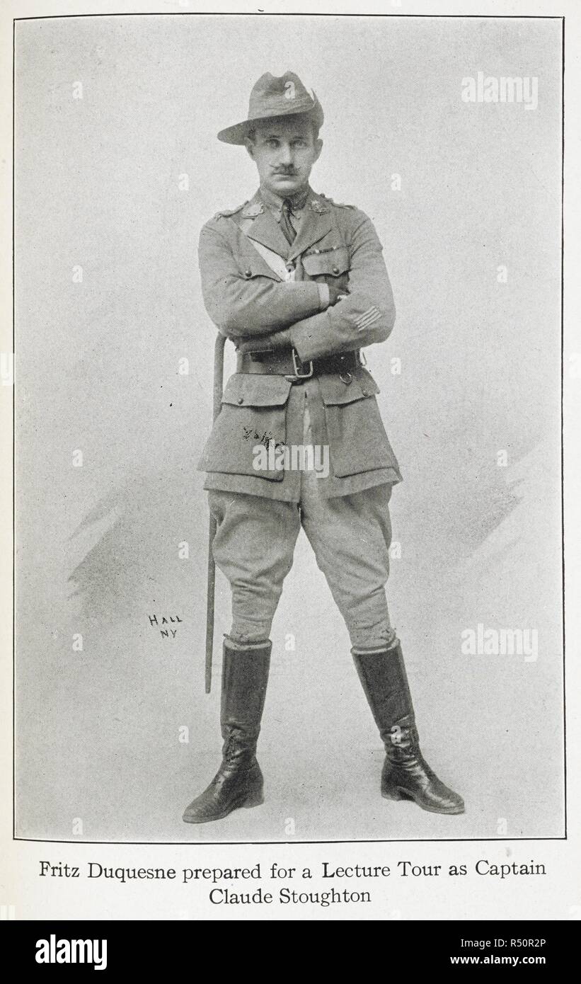 Fritz Duquesne under the alias: Captain Claude Stoughton of the Western ...