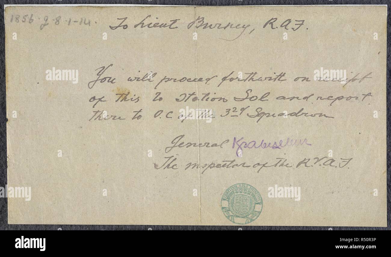 Handwritten report hi-res stock photography and images - Alamy