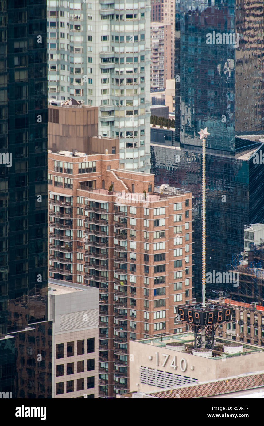 New York buildings from London Hotel Stock Photo - Alamy