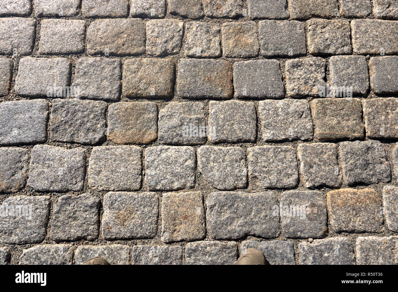 A Pavement of granite background Stock Photo - Alamy