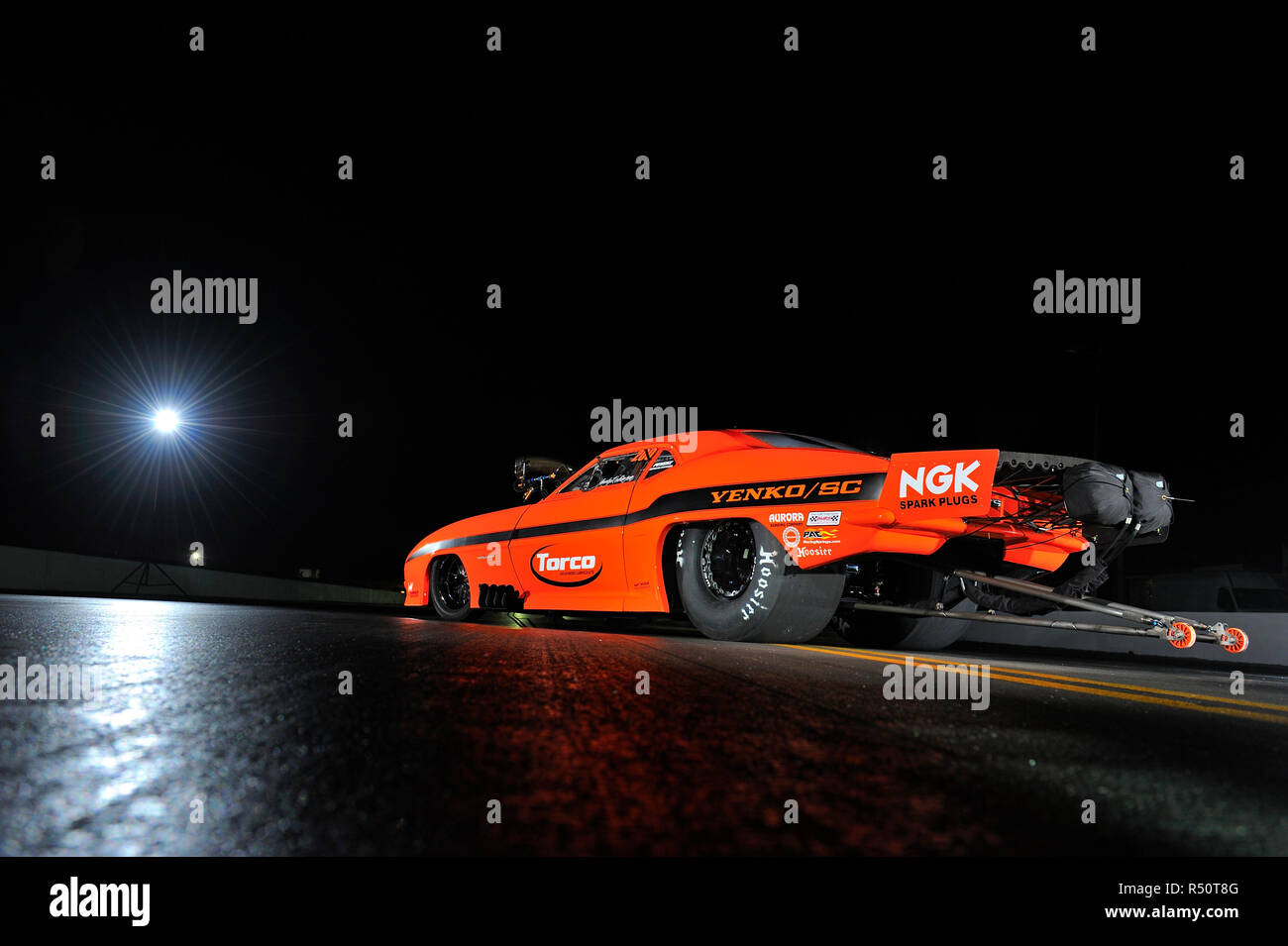 Andy Robinsons Camaro SS Dragster Pro Mod Stock Photo - Alamy