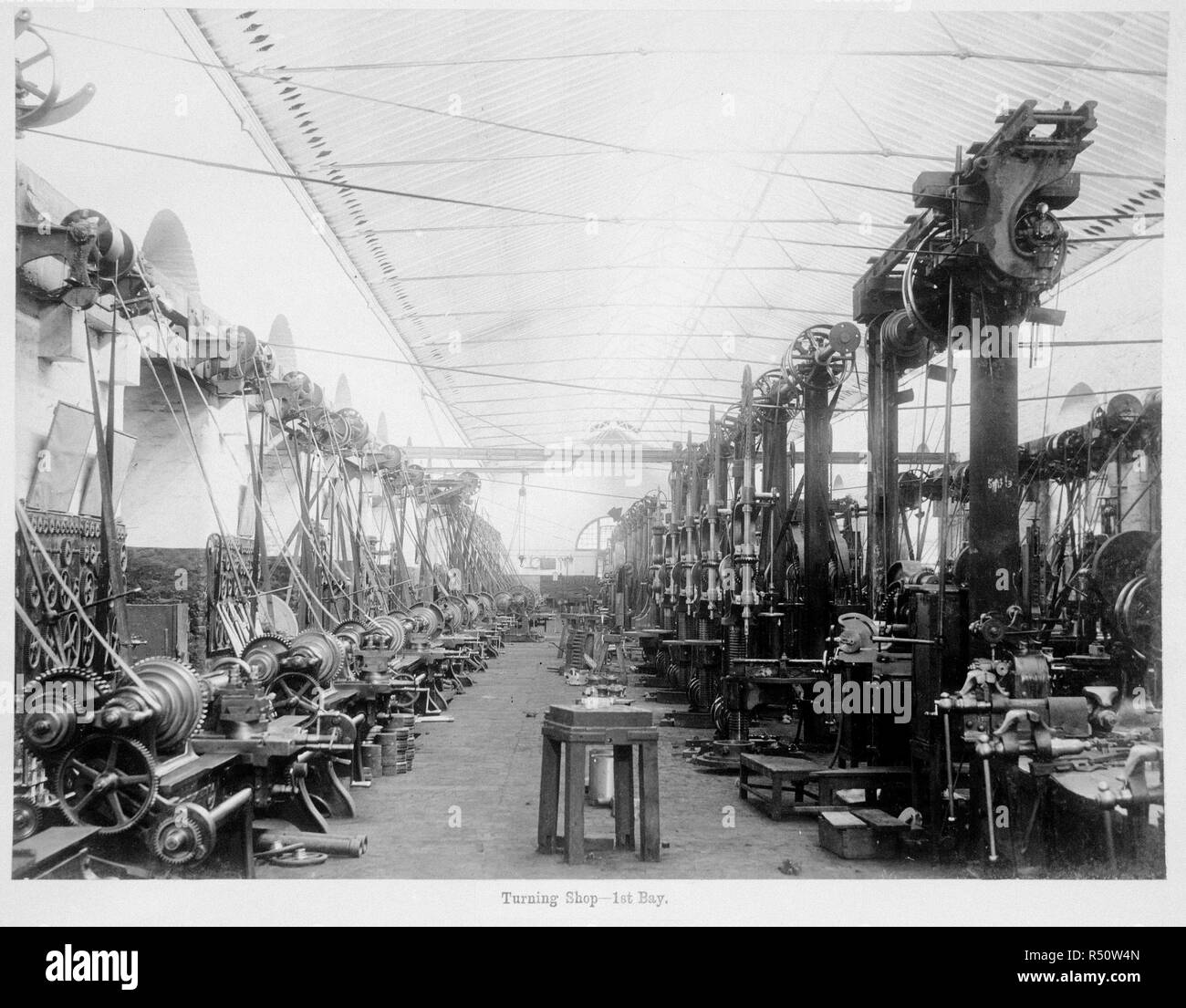 19th century workshops Black and White Stock Photos & Images - Alamy
