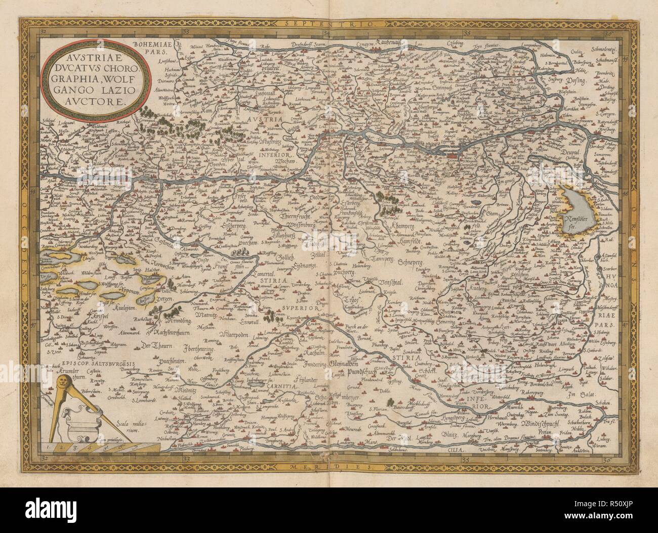 Austria. [The Mercator atlas of Europe]. 1 atlas (46 maps). 1570-1572 ...
