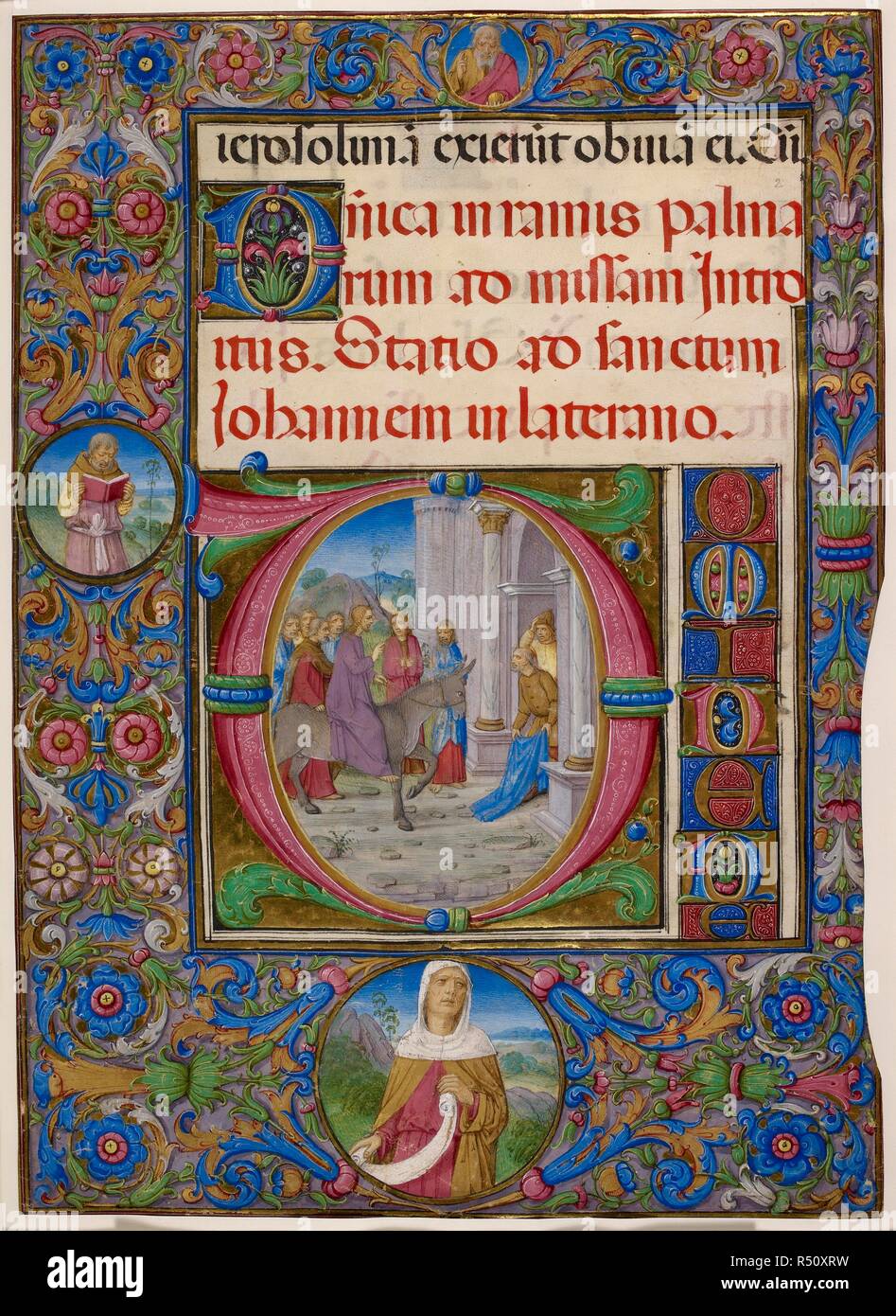 Jesus reading scroll hi-res stock photography and images - Alamy