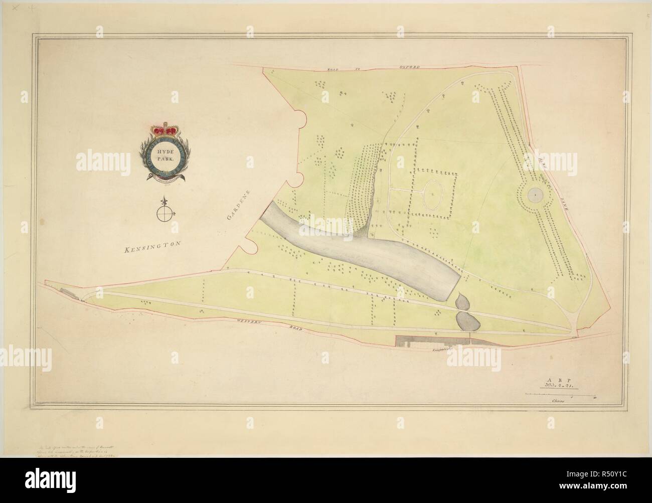 Hyde Park. A plan of Hyde Park. . Source: Maps.Crace.10.4,. Language ...