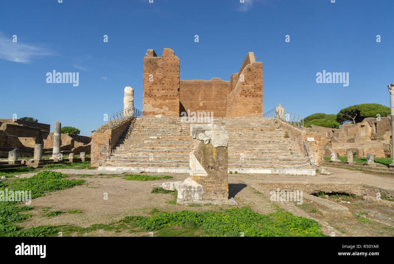 Roman capitolium hi-res stock photography and images - Alamy