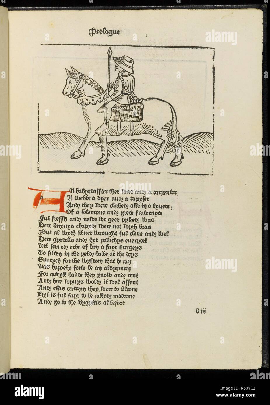 The canterbury tales prologue hi-res stock photography and images - Alamy