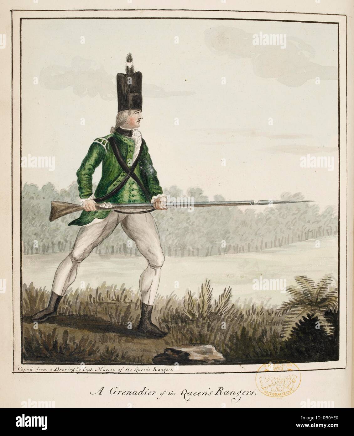 1777 grenadier hi-res stock photography and images - Alamy