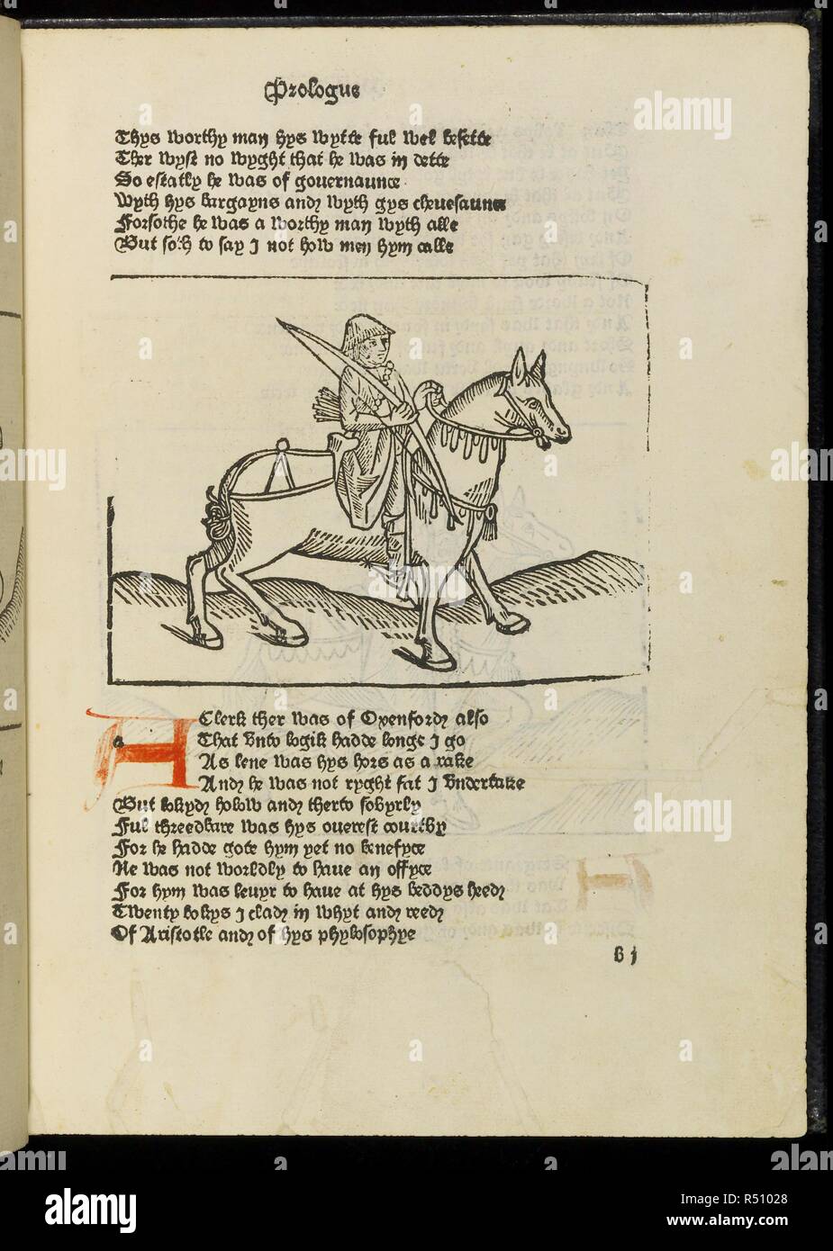 Canterbury tales horse hi-res stock photography and images - Alamy