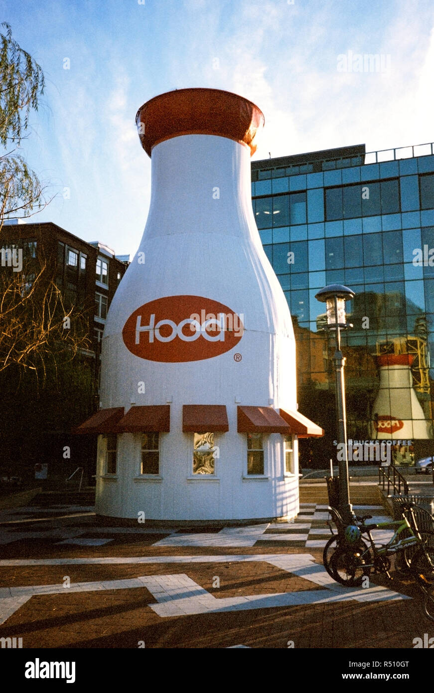 Hood milk bottle hi-res stock photography and images - Alamy