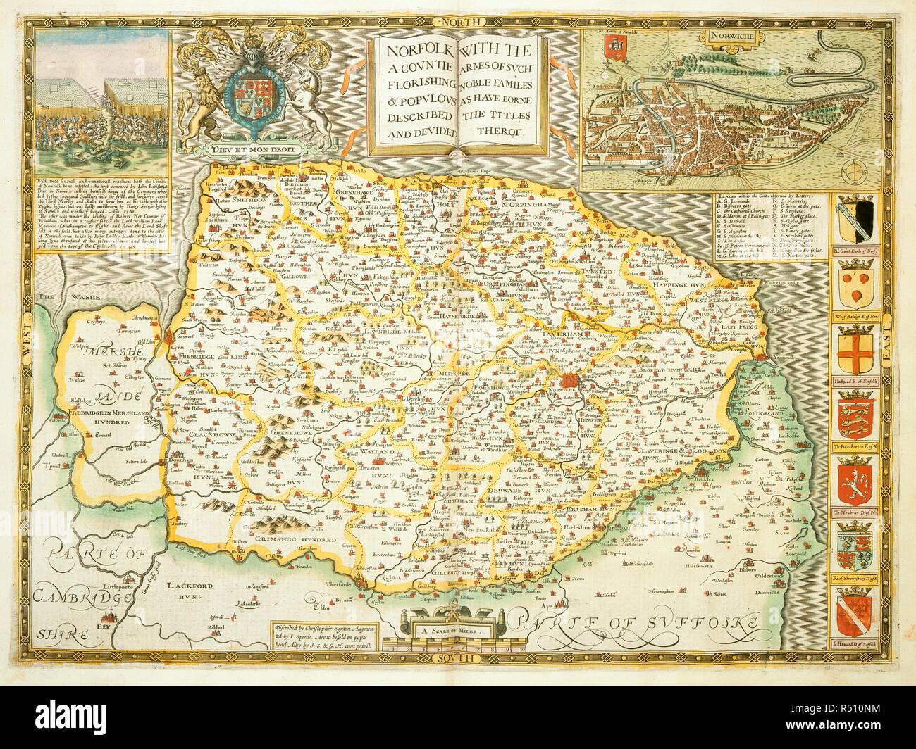 John speed map london hi-res stock photography and images - Alamy