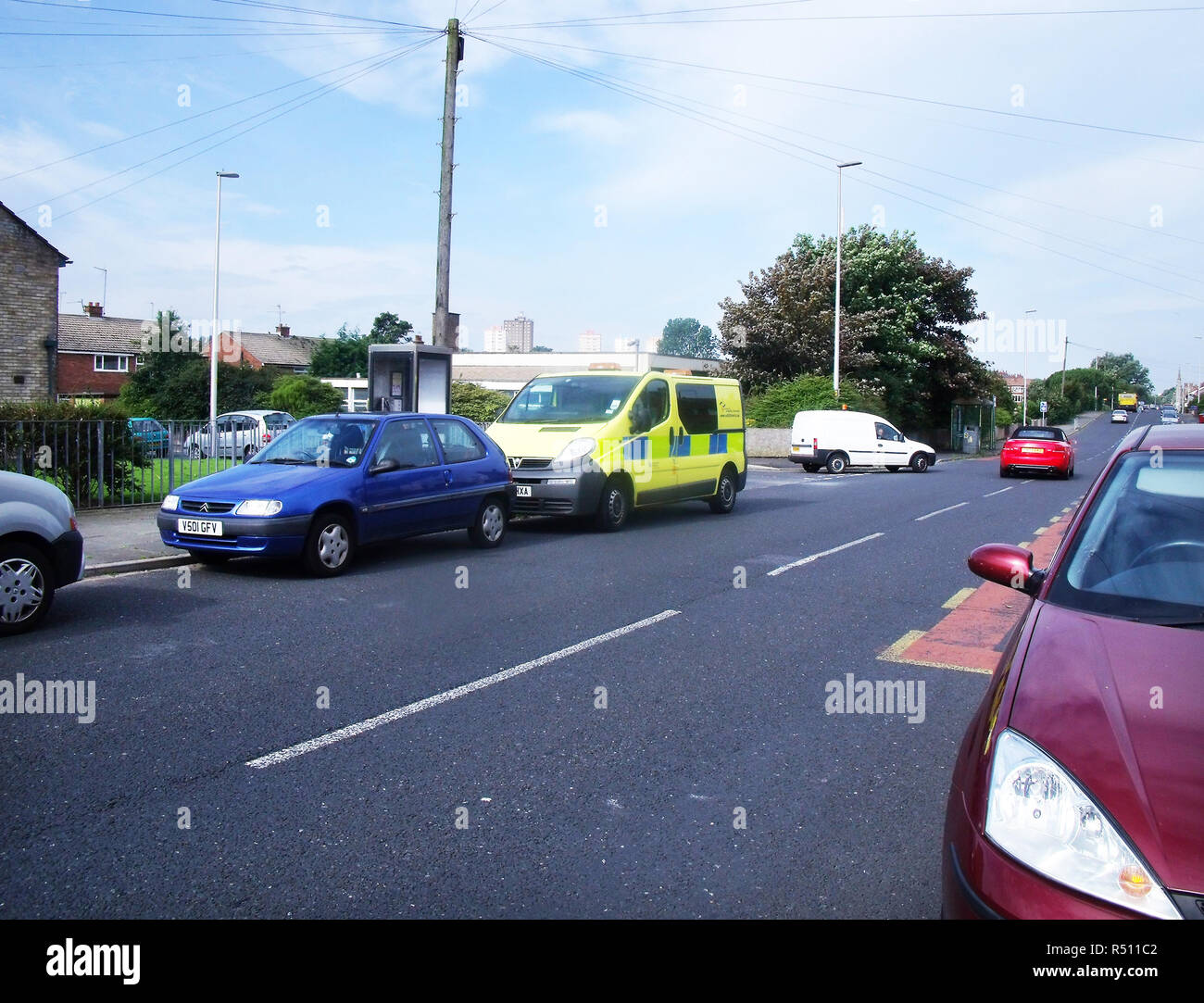 Police van speed hi-res stock photography and images - Alamy