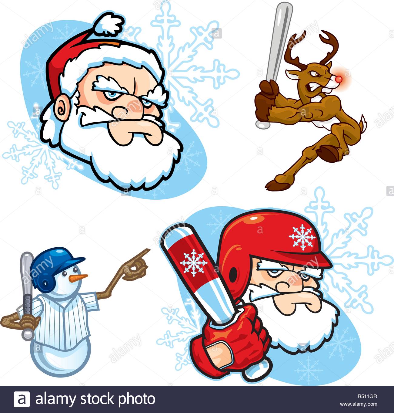 Reindeer Rudolph Vector Vectors Stock Photos & Reindeer Rudolph Vector ...