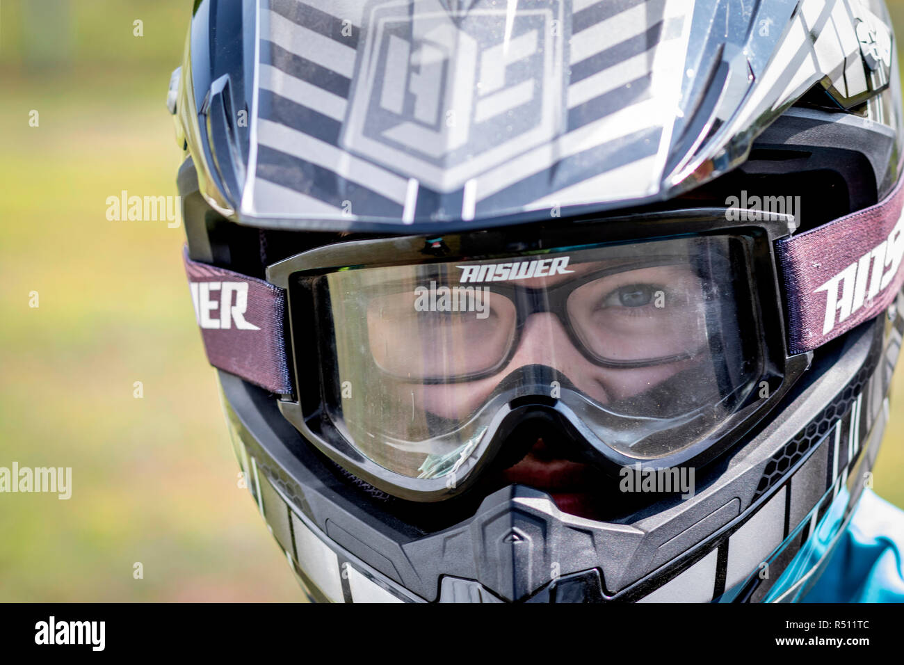 Motorcycle helmet hi-res stock photography and images - Alamy