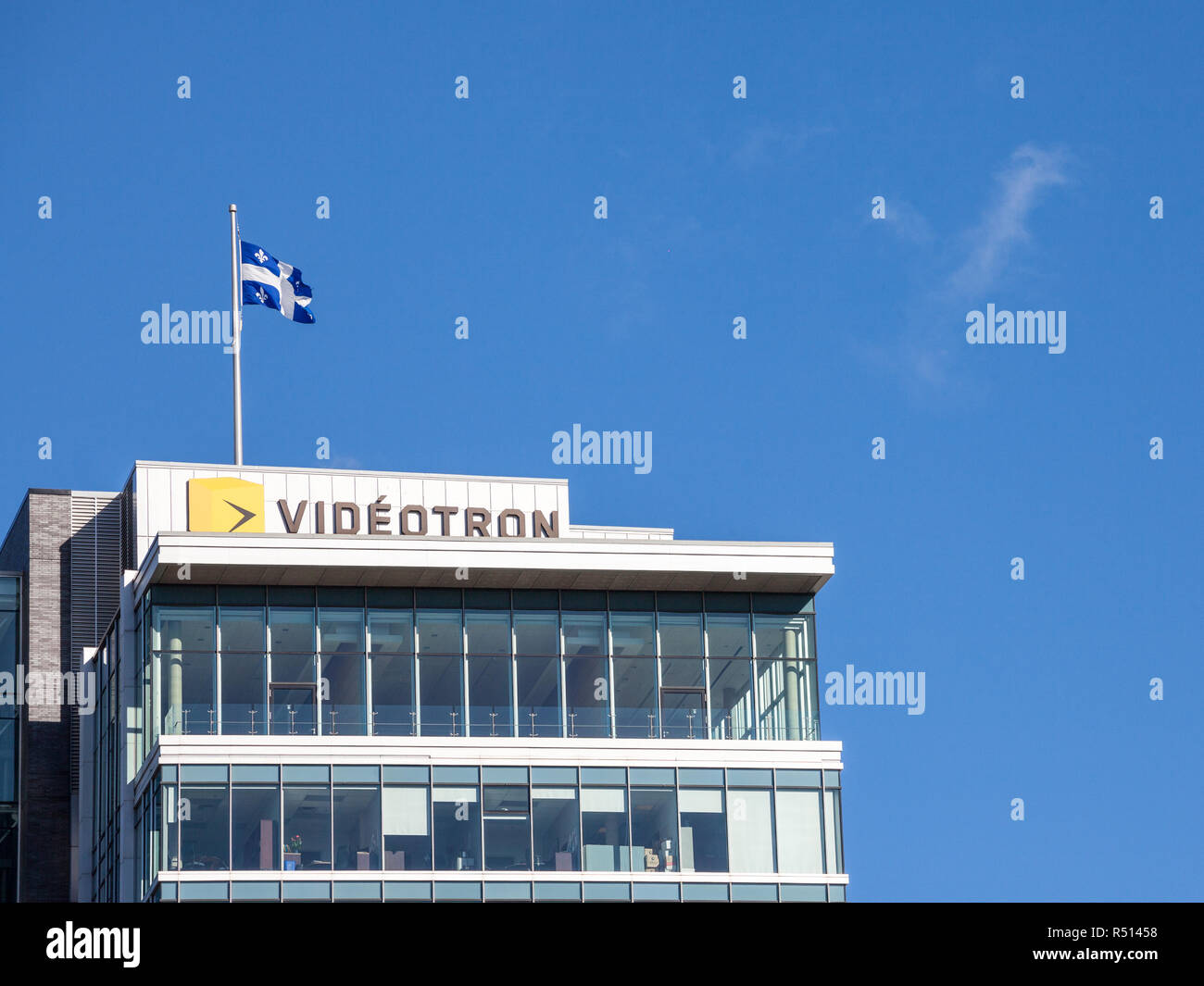 Videotron logo hi-res stock photography and images - Alamy