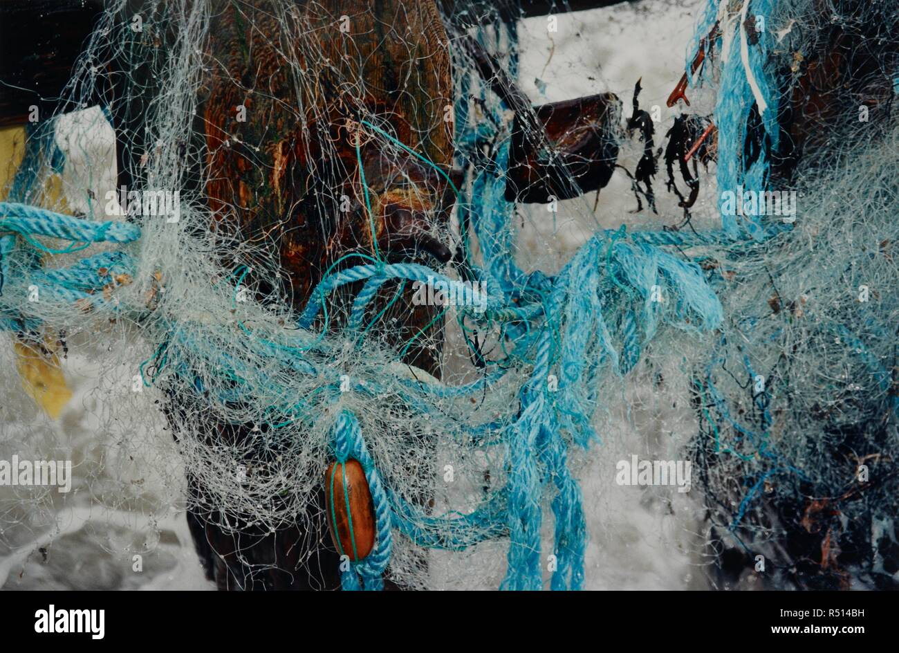 Fishing nets tangled together. Source: FG250-661-18. Author: Godwin ...