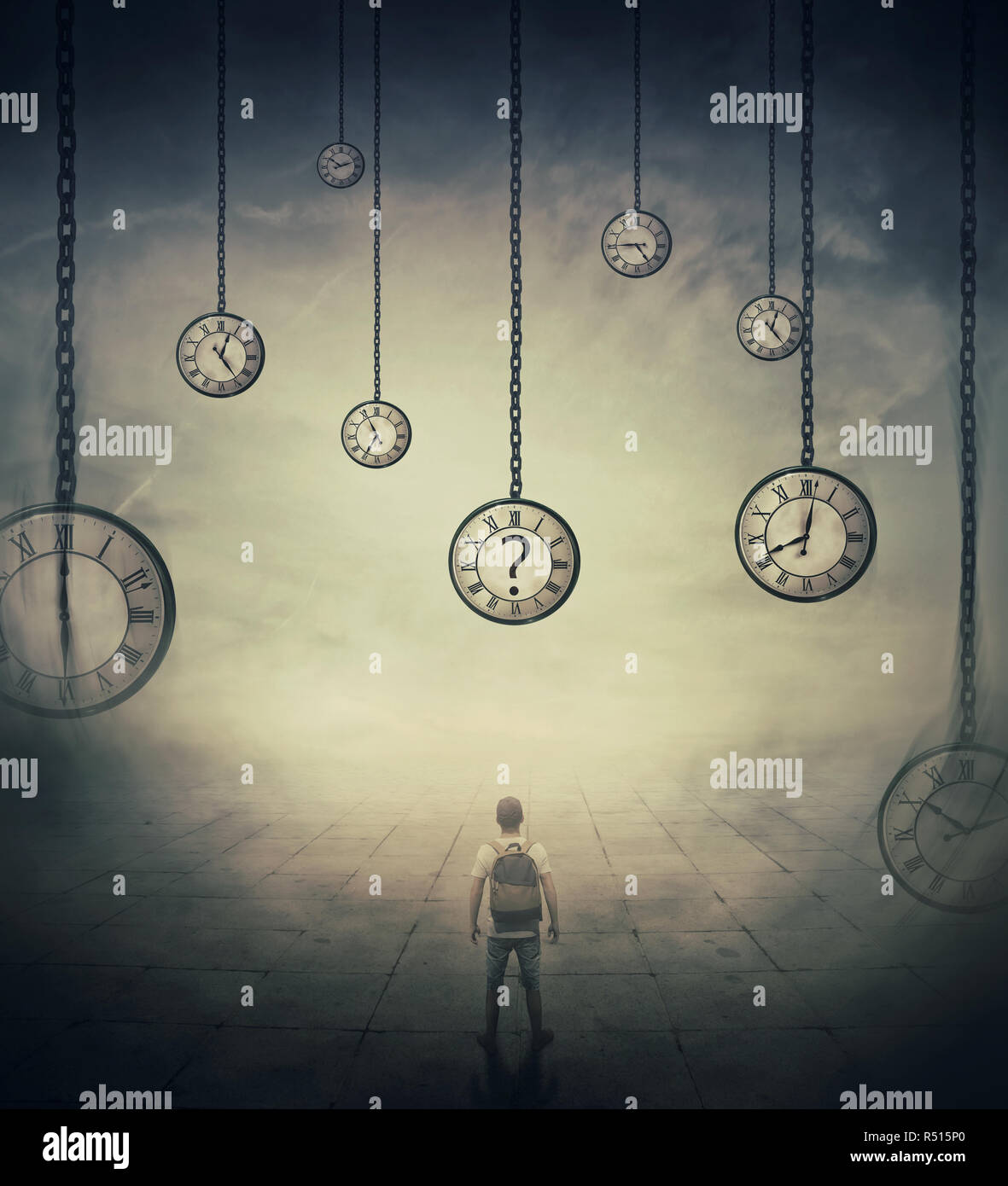 Time Perception Stock Photo - Alamy