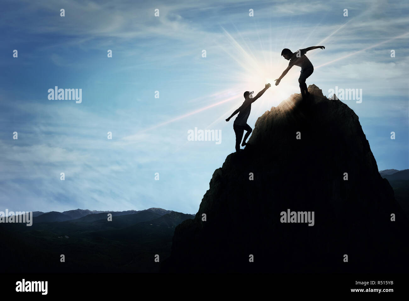 hand of help Stock Photo - Alamy