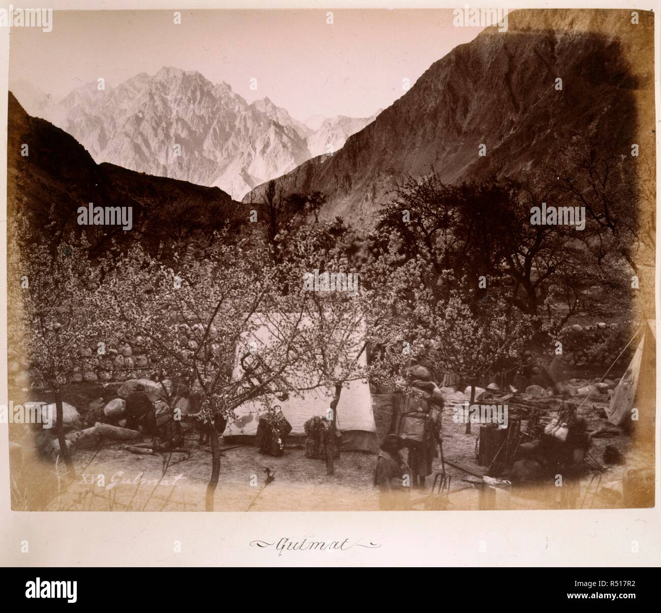 Gulmat. 28 Apr.1886 . Album of 'Photographs, Gilgit, Chitral, Yassin ...