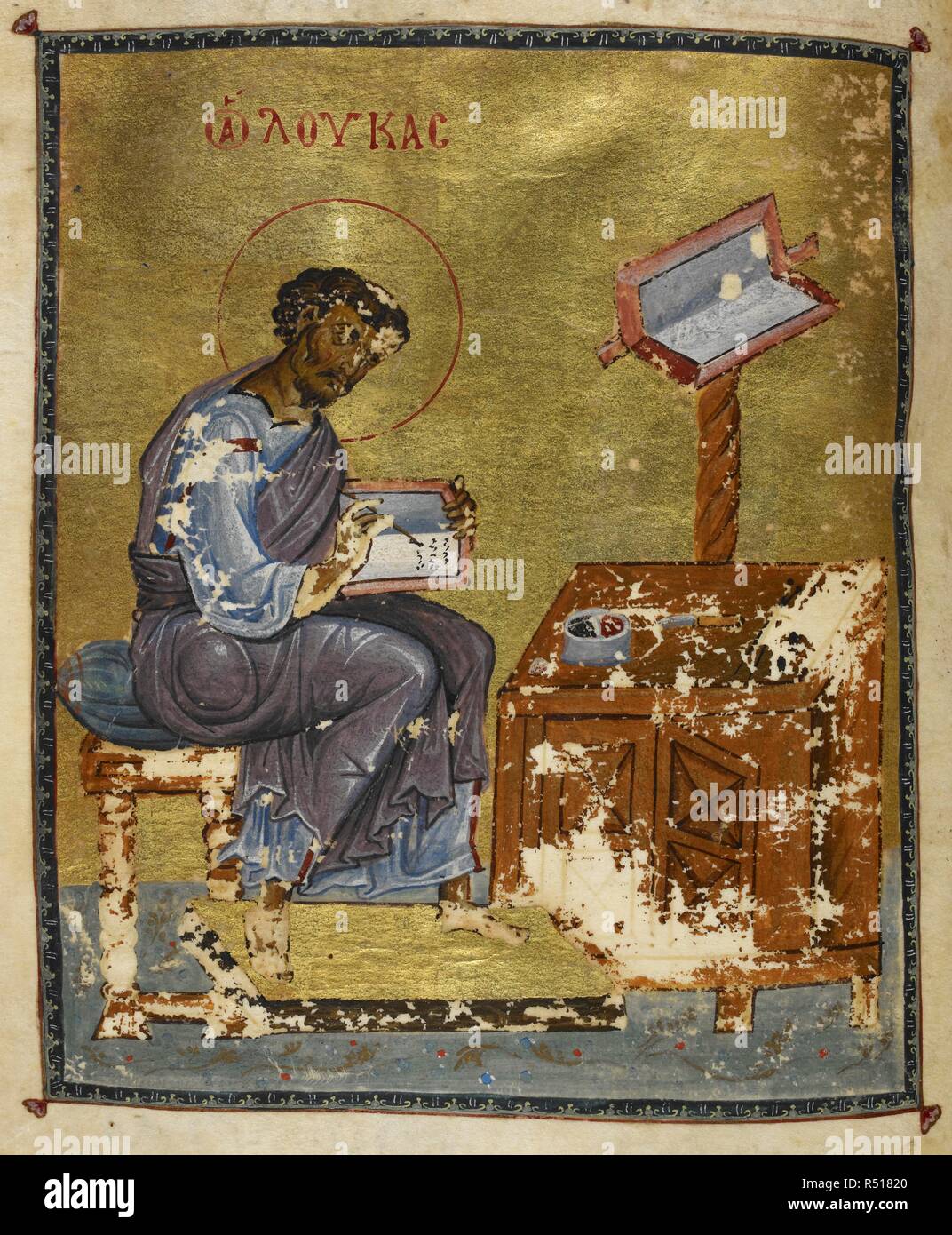 Writing the gospels hi-res stock photography and images - Alamy