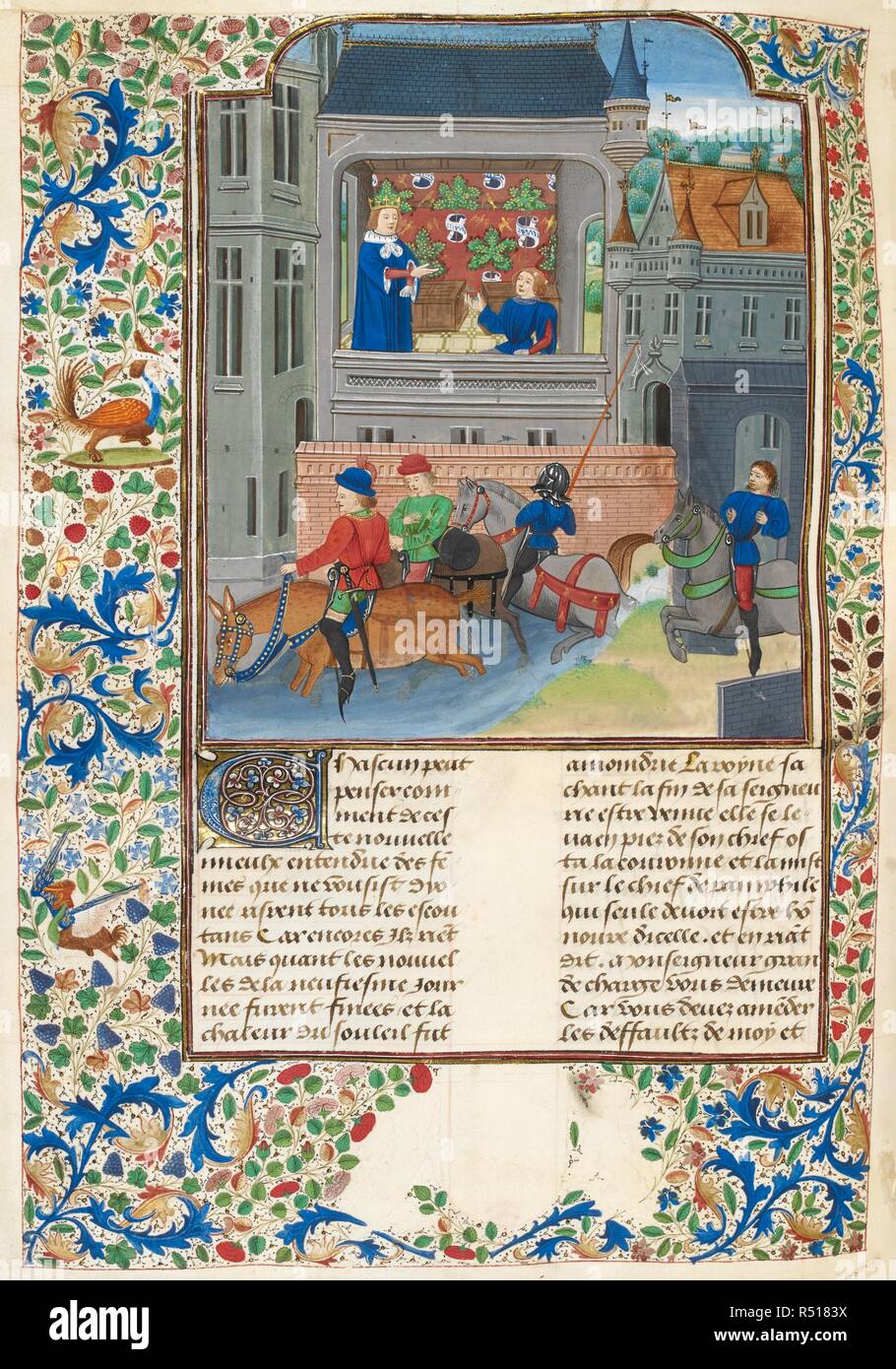 Medieval spanish manuscript hi-res stock photography and images - Alamy