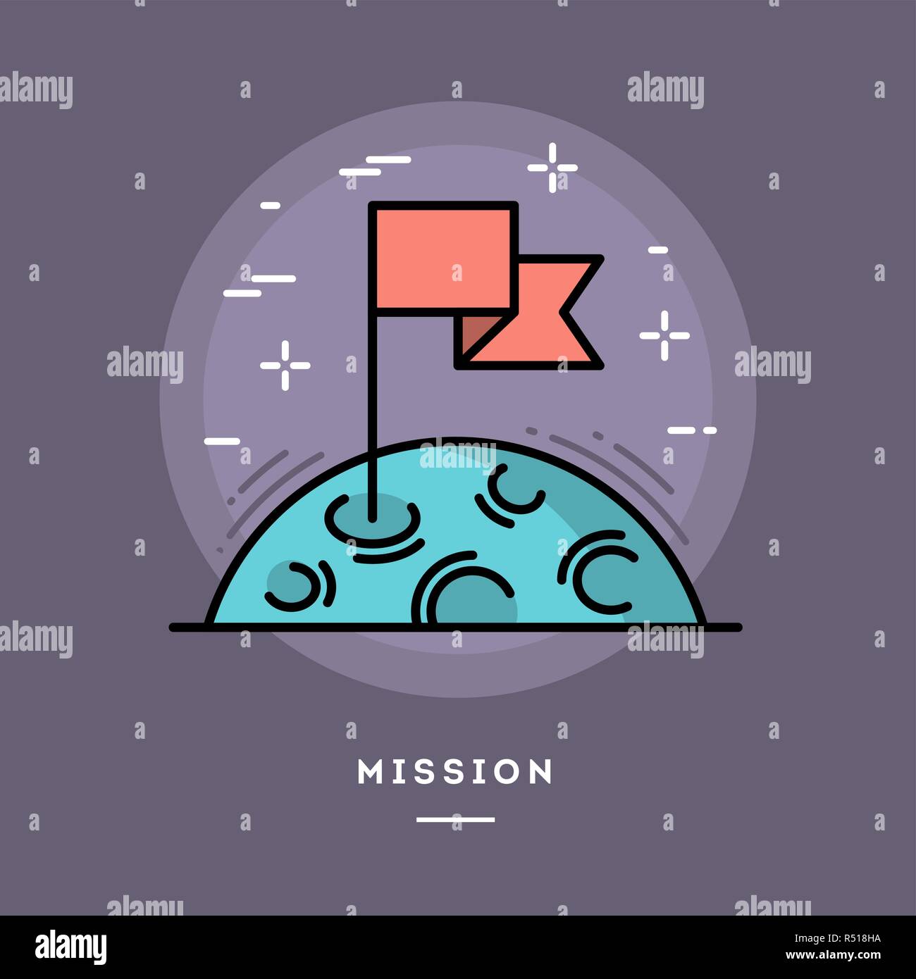 Aim high concept Stock Vector Images - Alamy