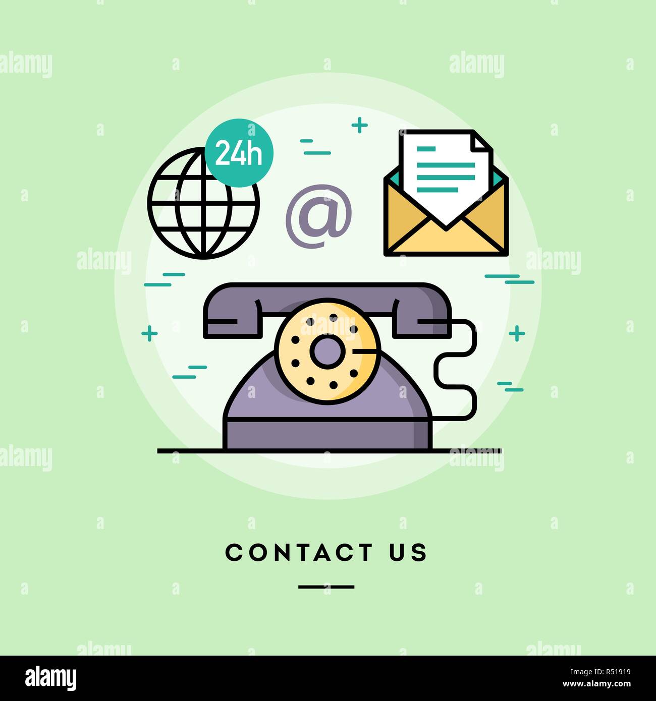 Contacts icon Stock Vector Images - Alamy