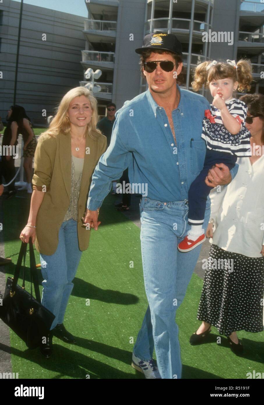 UNIVERSAL CITY, CA - MARCH 6: Actor David Hasselhoff, daughter Taylor ...