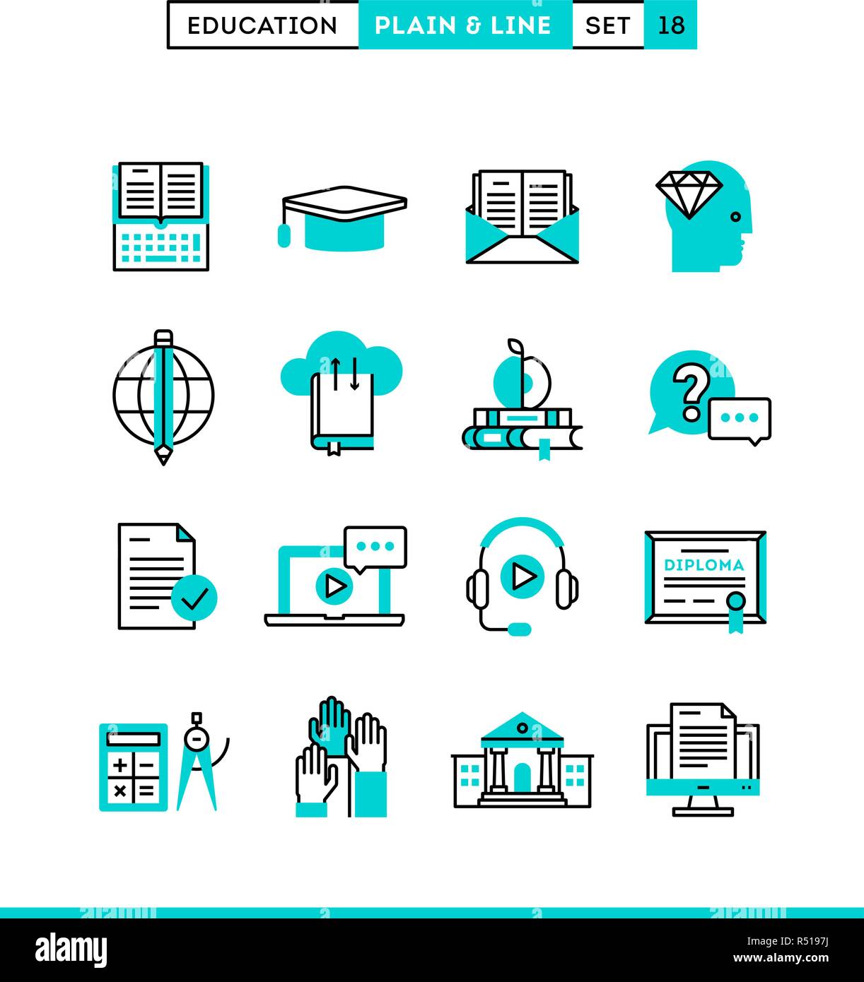 Linear distance Stock Vector Images - Alamy