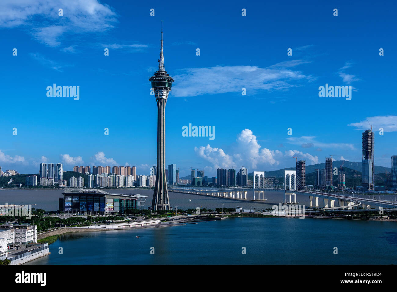 Macau city architecture Stock Photo - Alamy