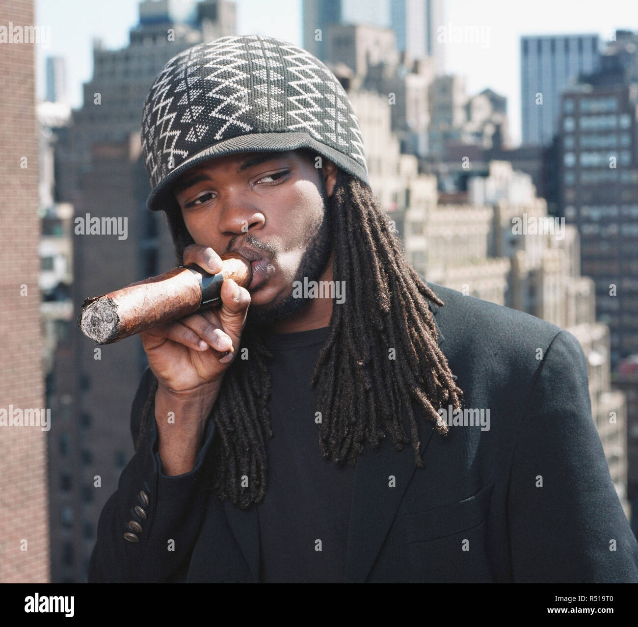 Rastafarian dreadlock hairstyle hi-res stock photography and images - Alamy