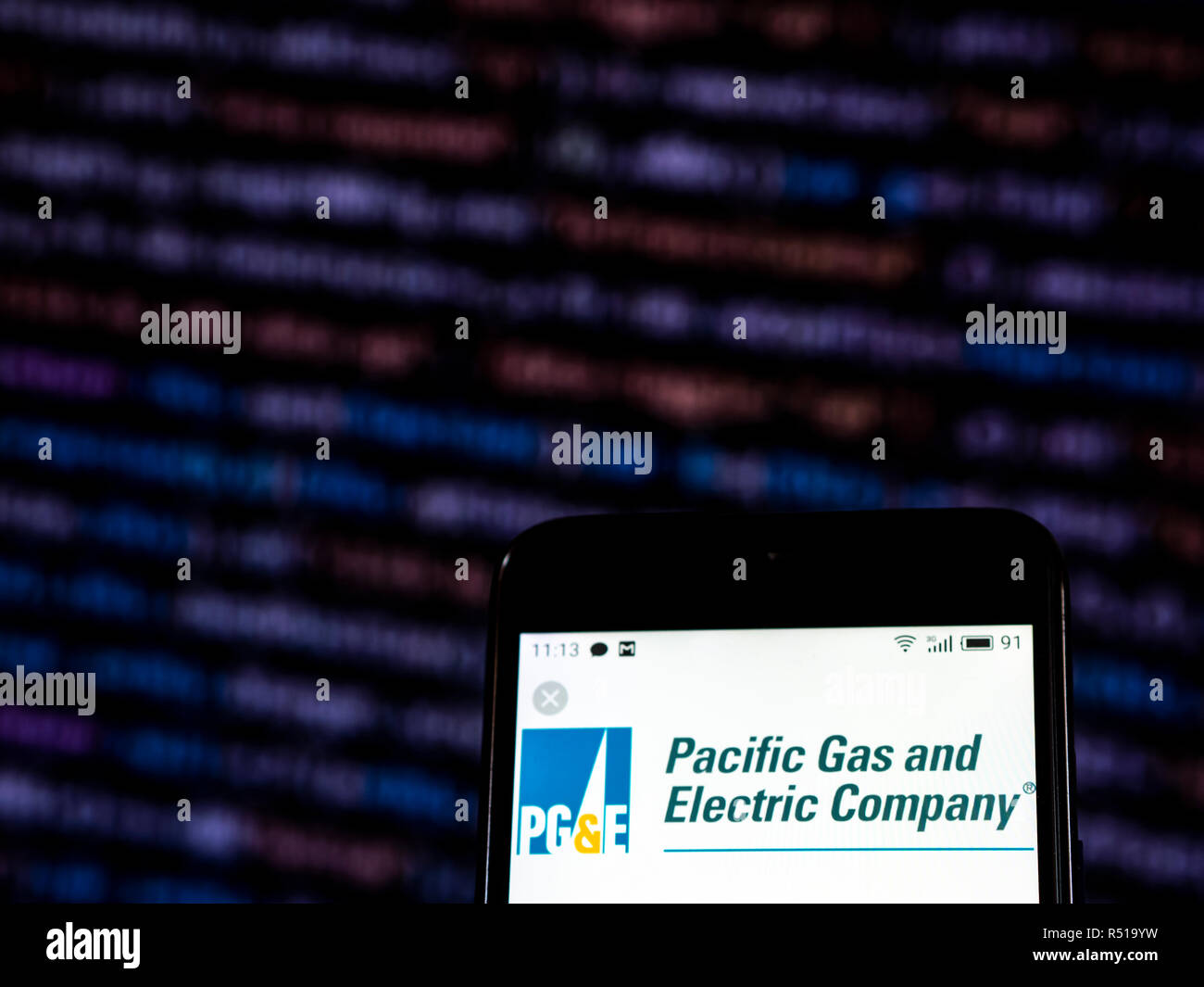 Pacific gas electric company hi-res stock photography and images - Alamy