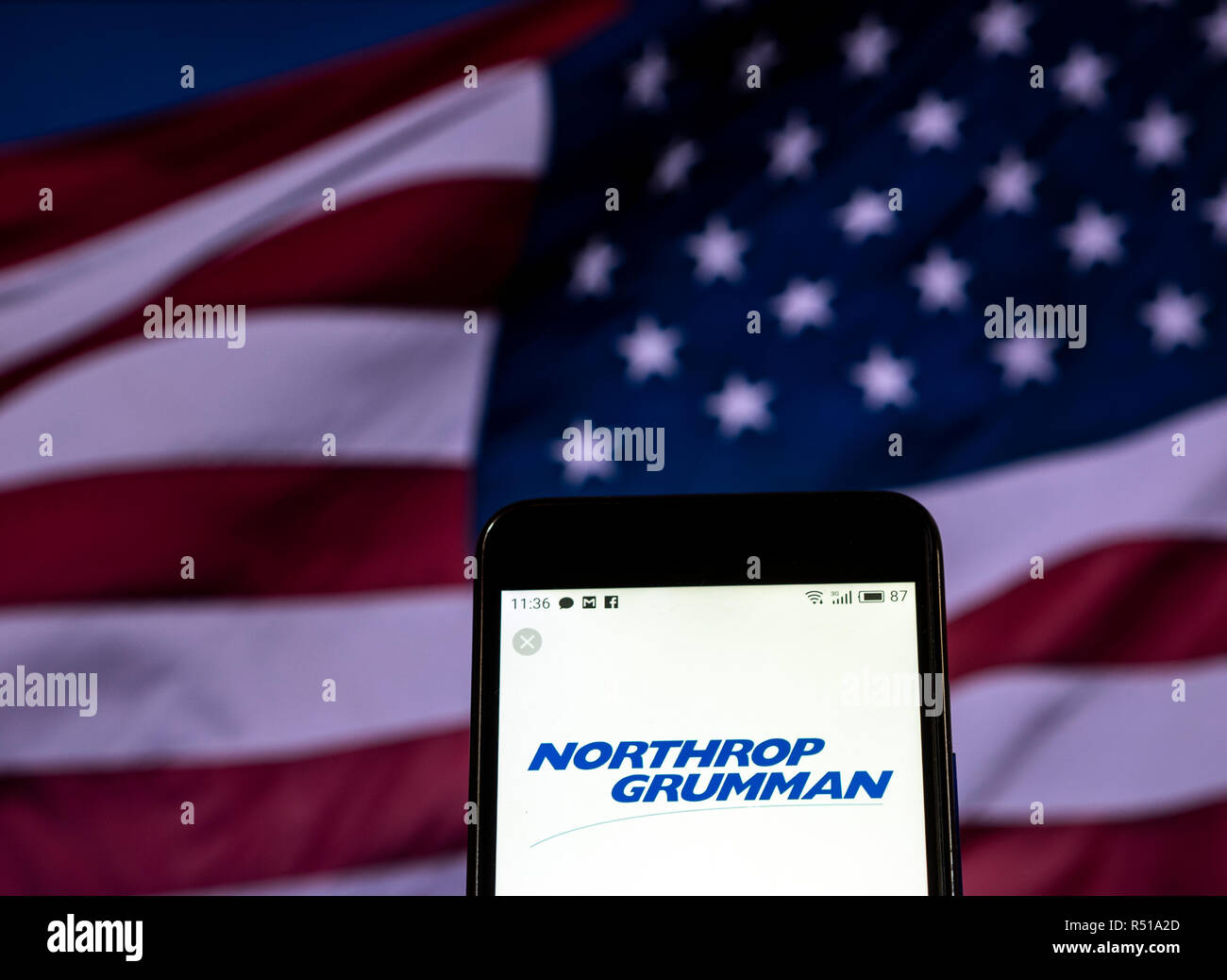 Northrop grumman logo hi-res stock photography and images - Alamy