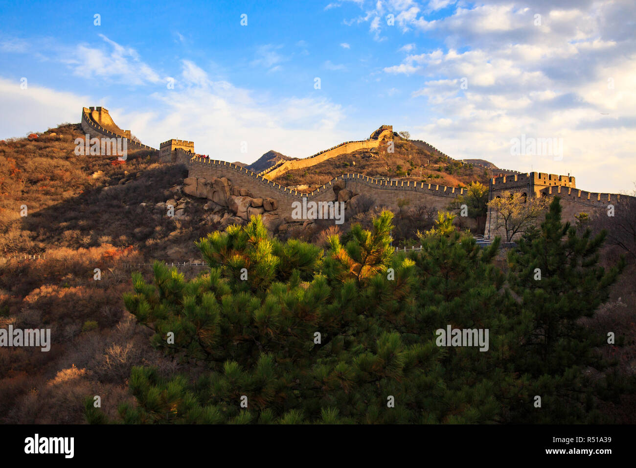 Badaling china landscape view hi-res stock photography and images - Alamy