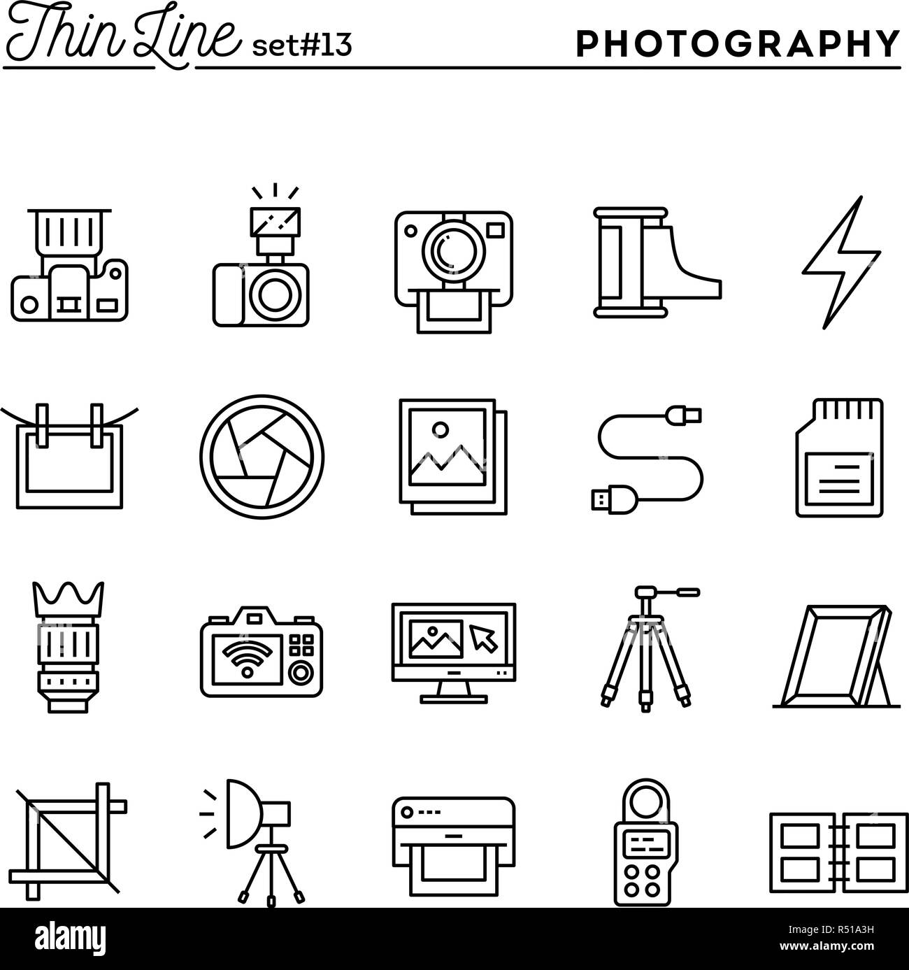 Photography editing Stock Vector Images - Alamy