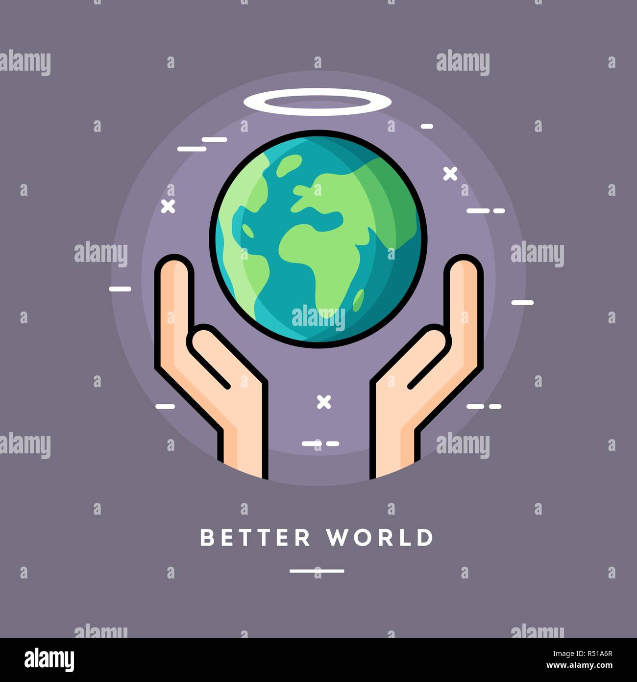 Conservation values Stock Vector Images - Alamy