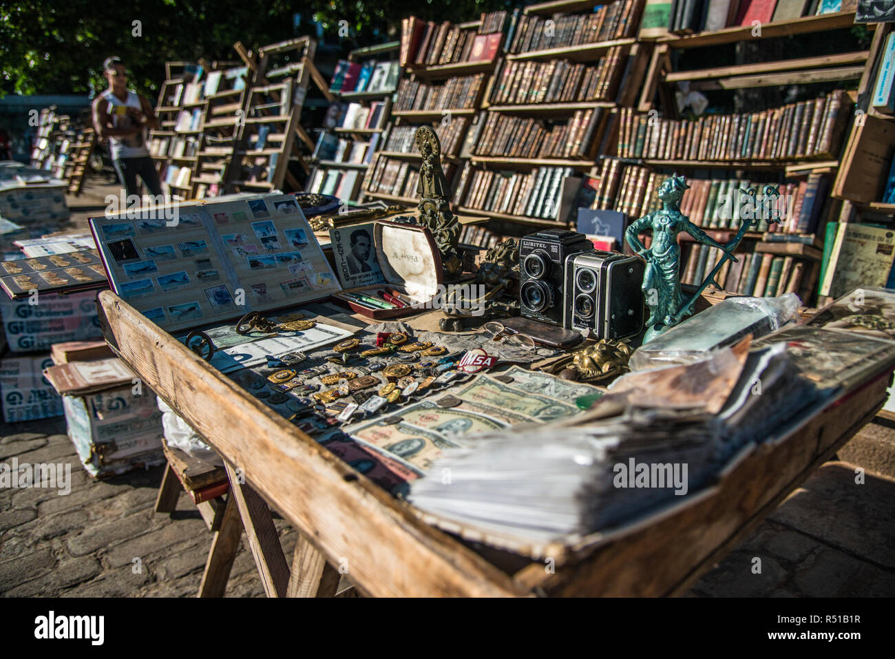 Old book market 2nd hand book market hi-res stock photography and ...