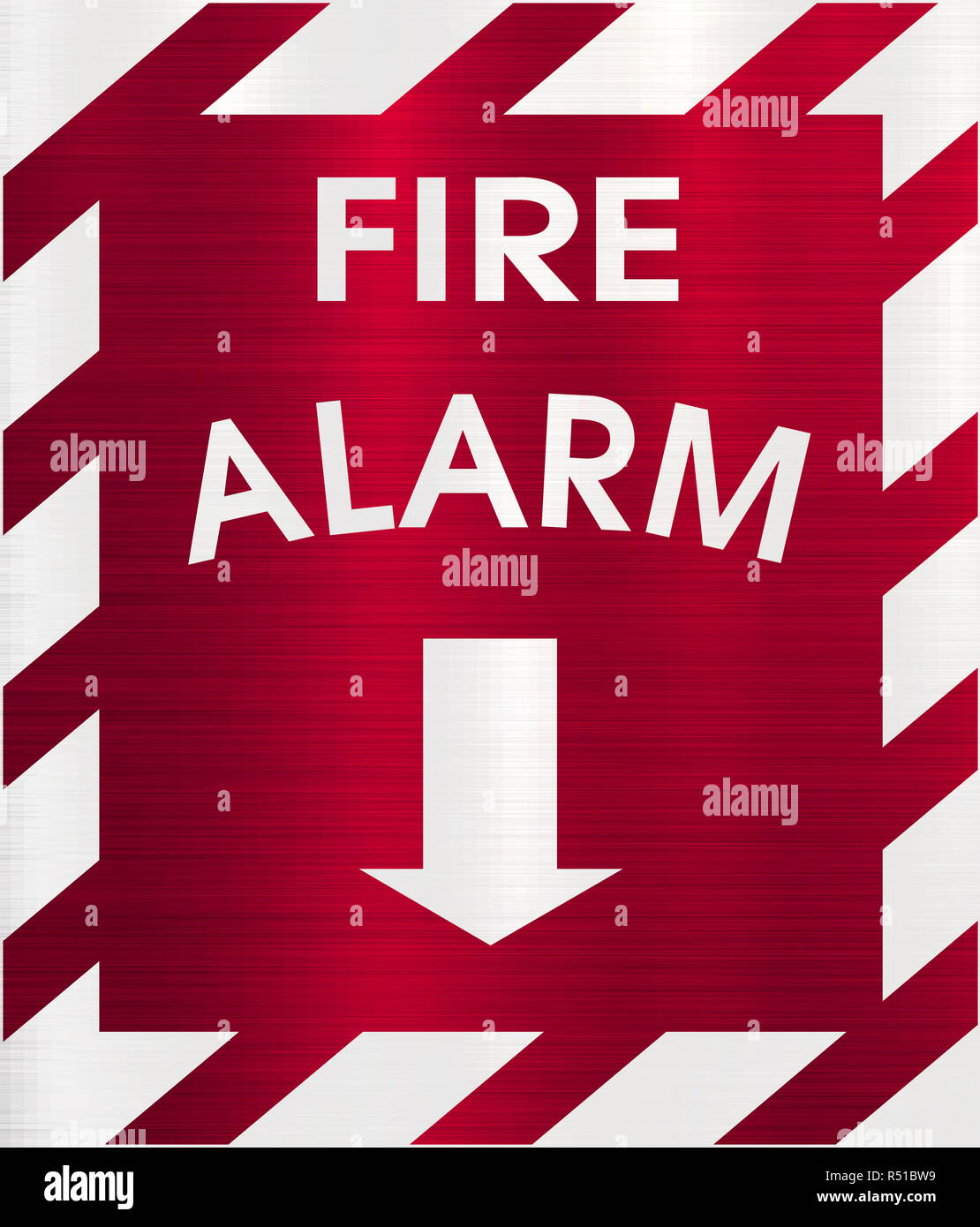 fire alarm sign safety Stock Photo - Alamy