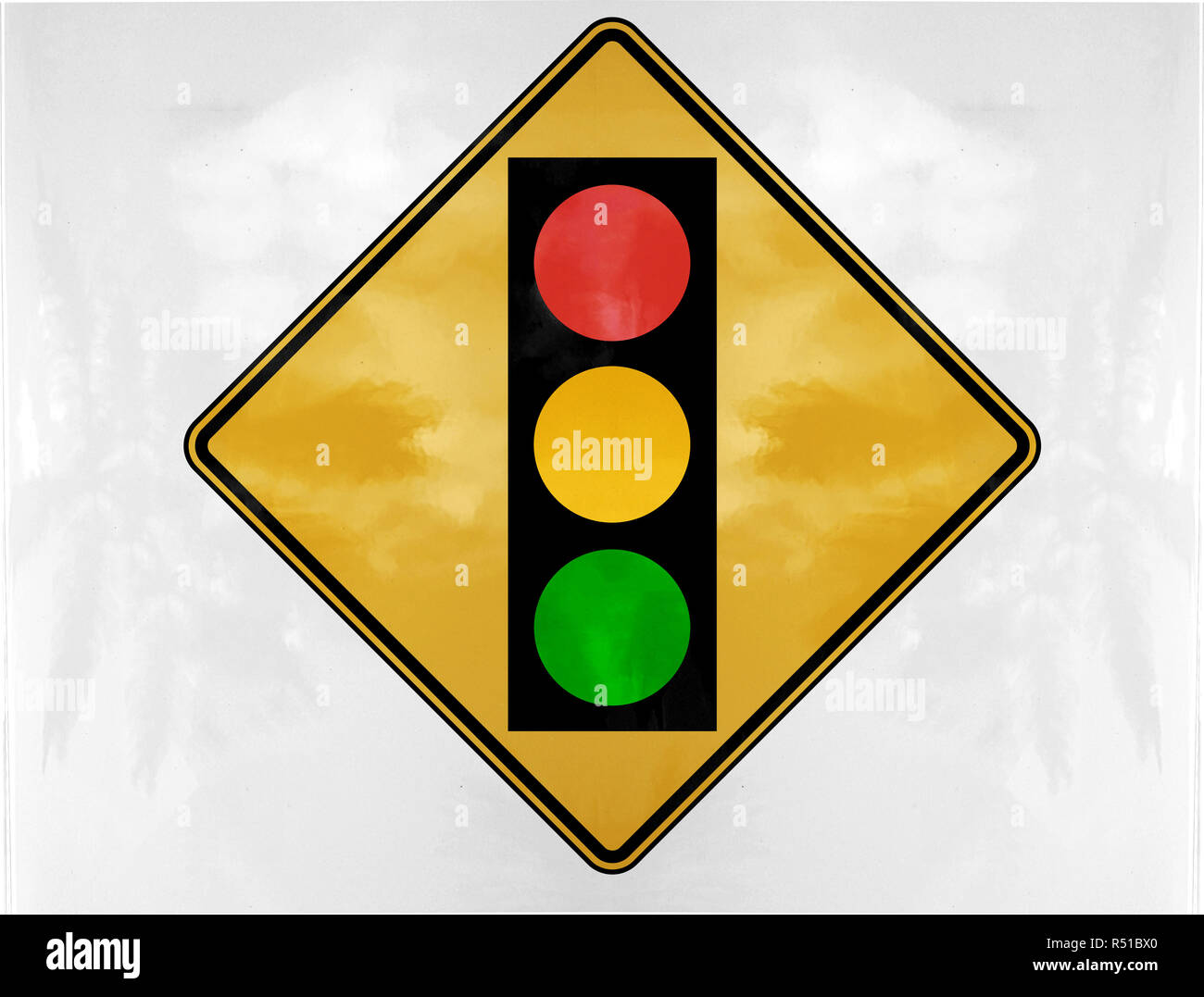 traffic lights sign signal Stock Photo - Alamy