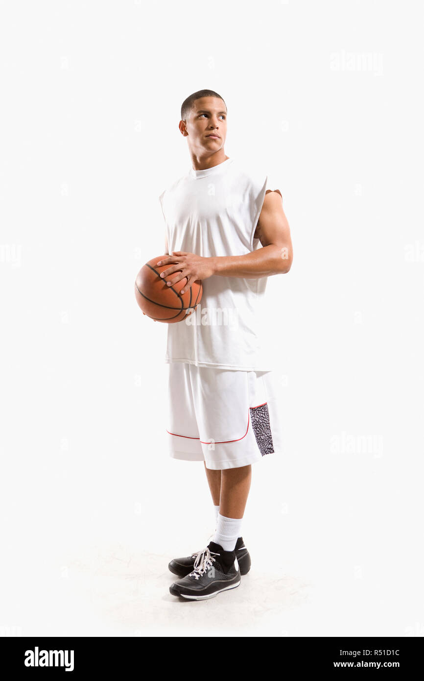 Black basketball player full body hi-res stock photography and images ...