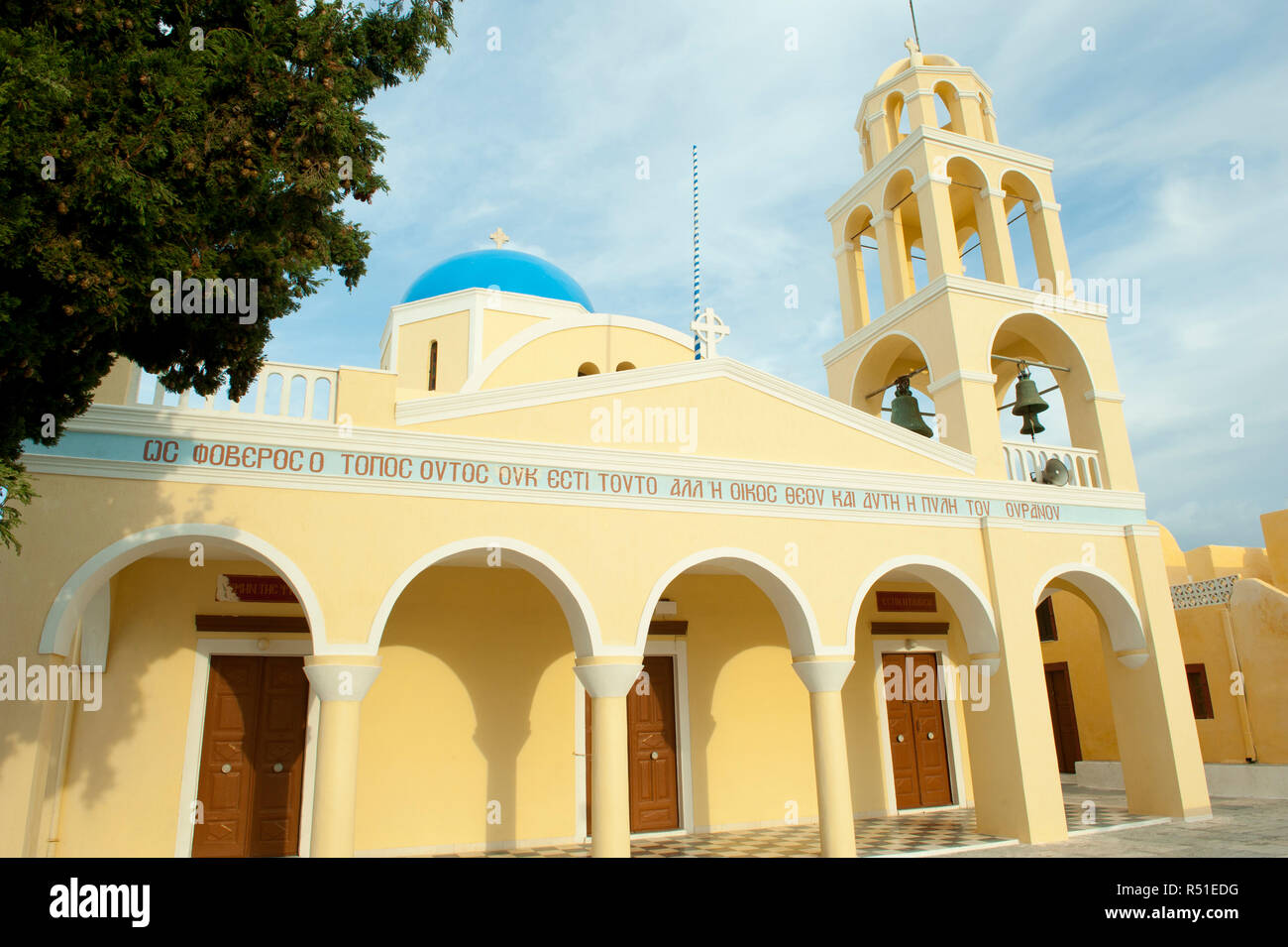 Belfry belltower traditional greek architecture religious building ...